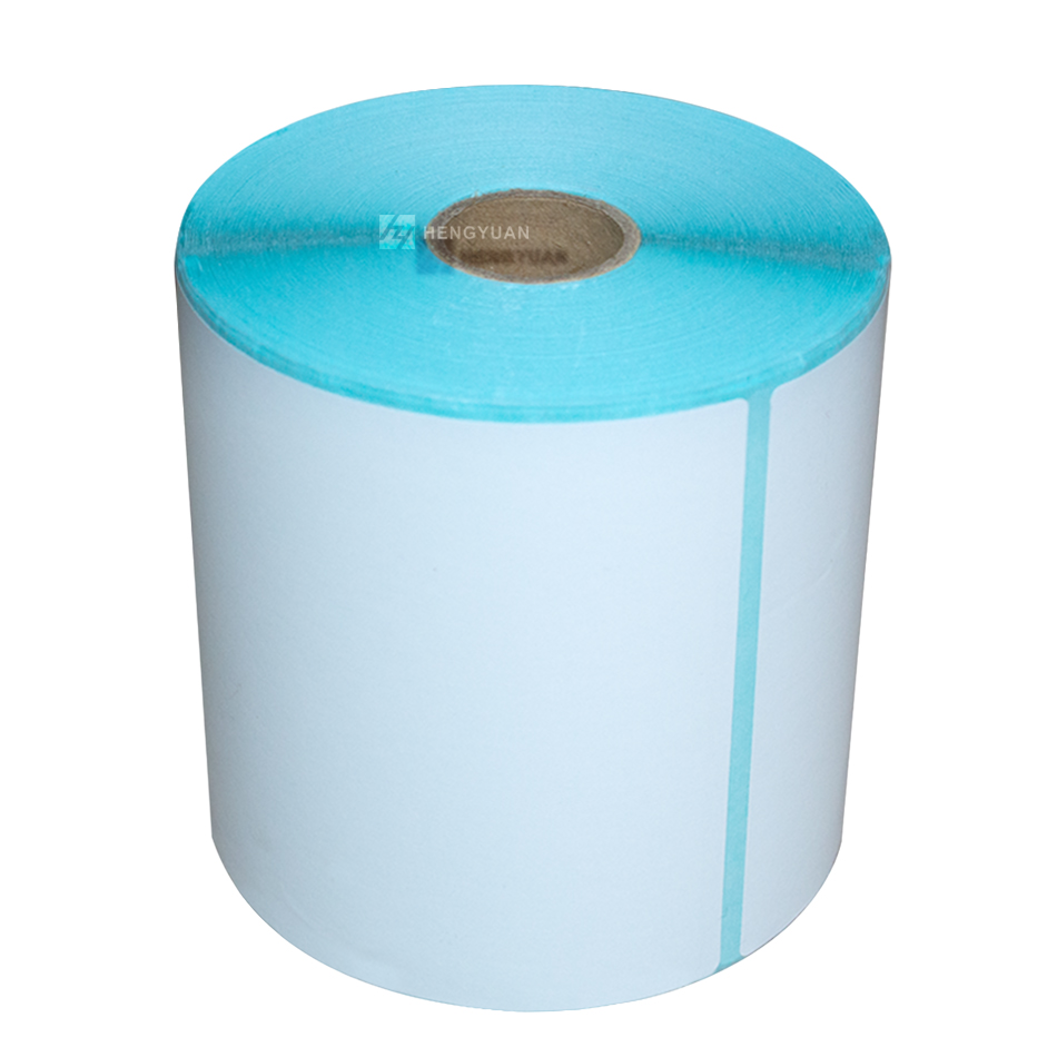 Blank 3x4 Direct Thermal Barcode Printing White Paper Labels Self ...