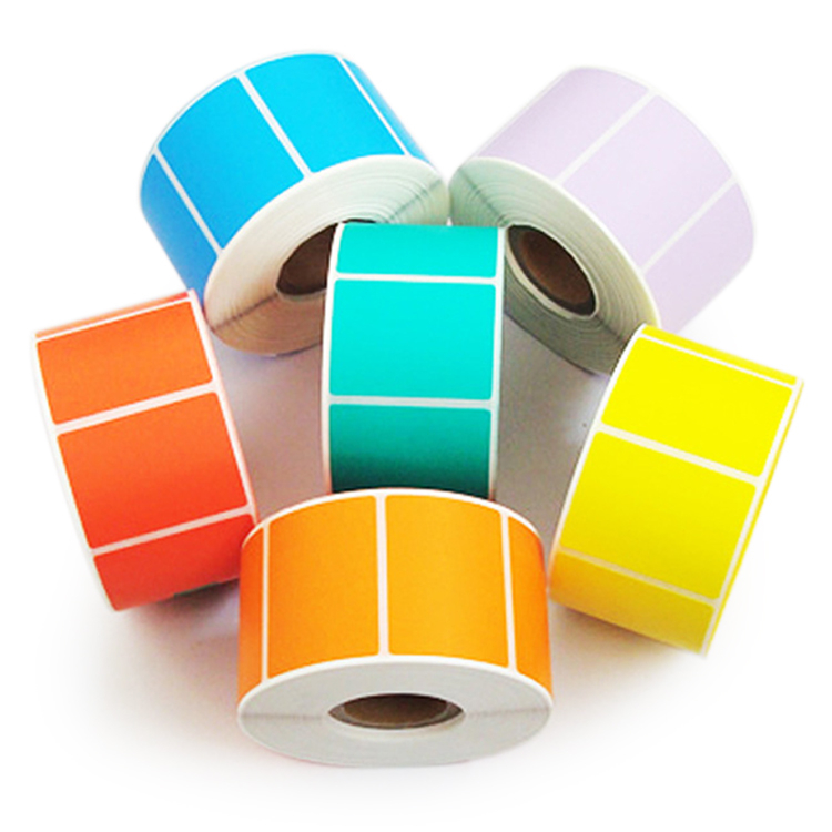 Colored Shipping Label 4x6 100x150 A6 Adhesive Paper Printing Thermal ...