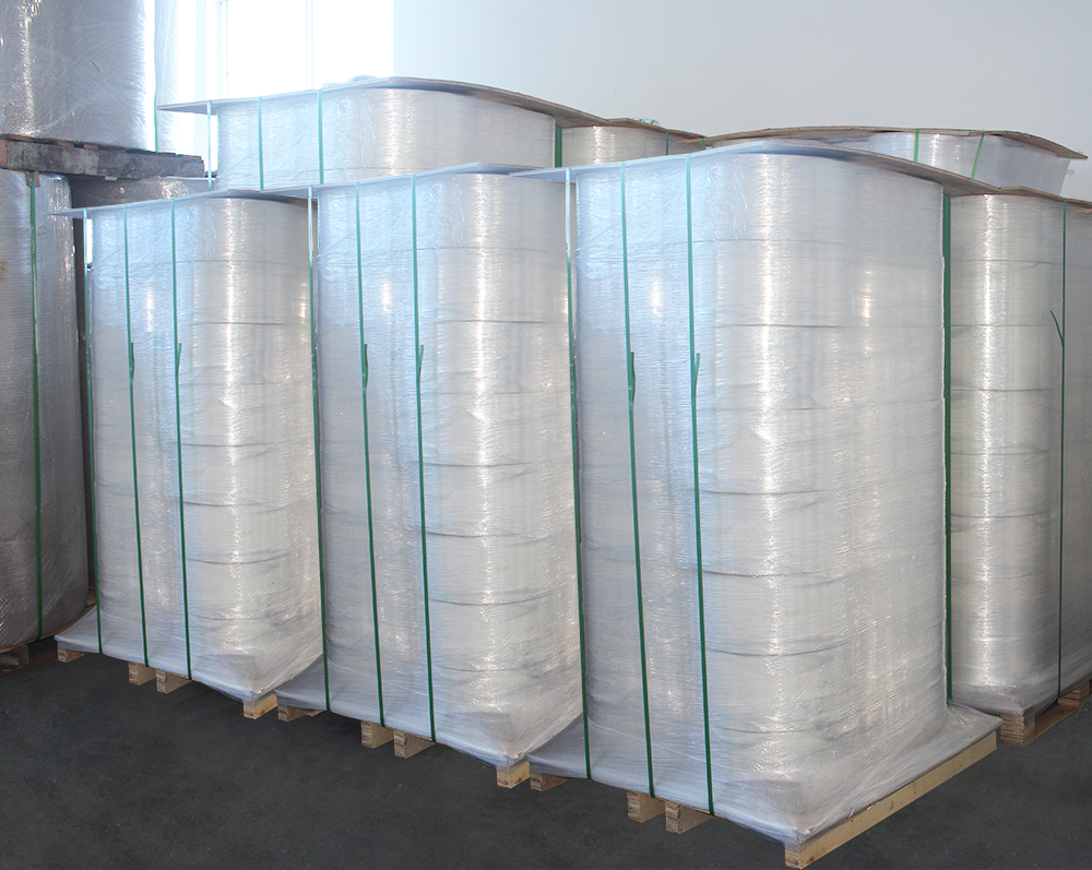 Factory Price Roll Label Waterproof Adhesive Blank Semi Gloss Paper ...